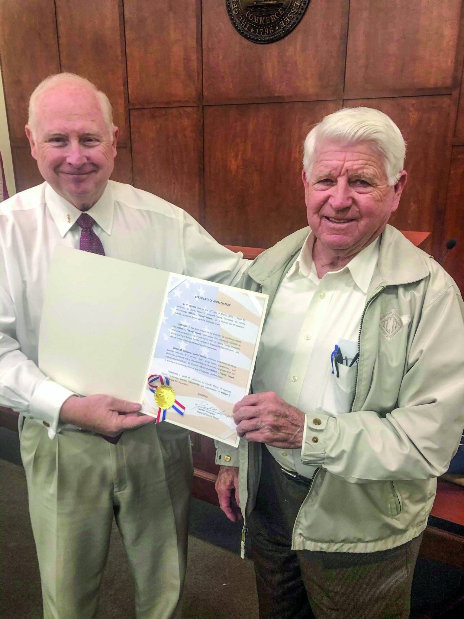 Retirement reception for Sonny Howse – Brownsville States-Graphic